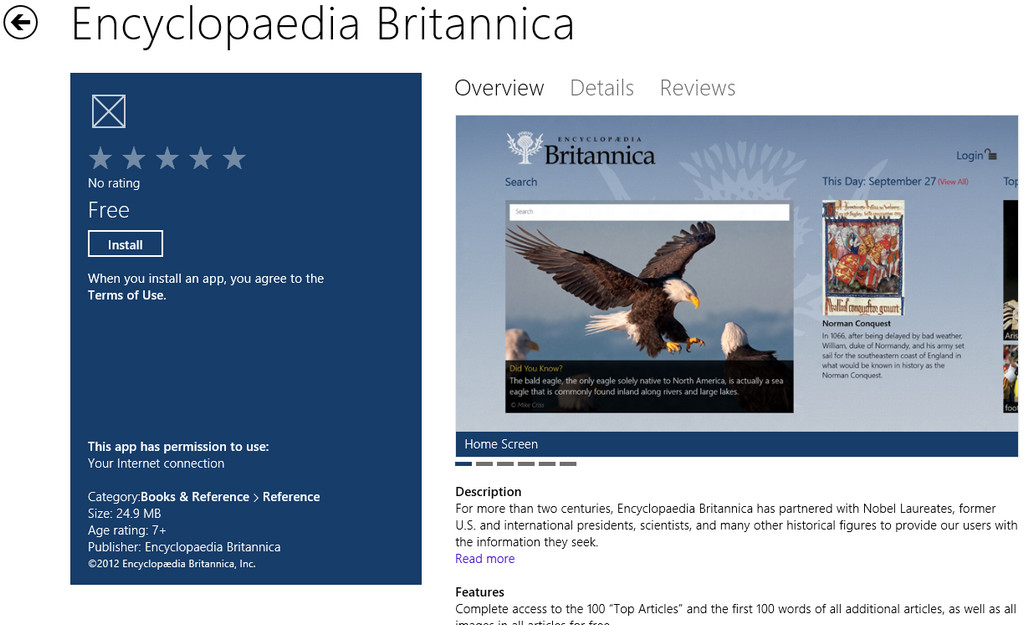 Encyclopedia Britannica App drops into the Store – McAkins Online