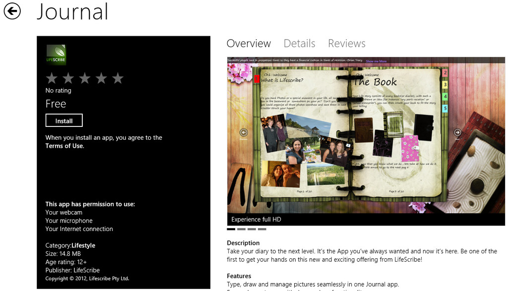 LifeScribe’s Journal App is in the Store – McAkins Online
