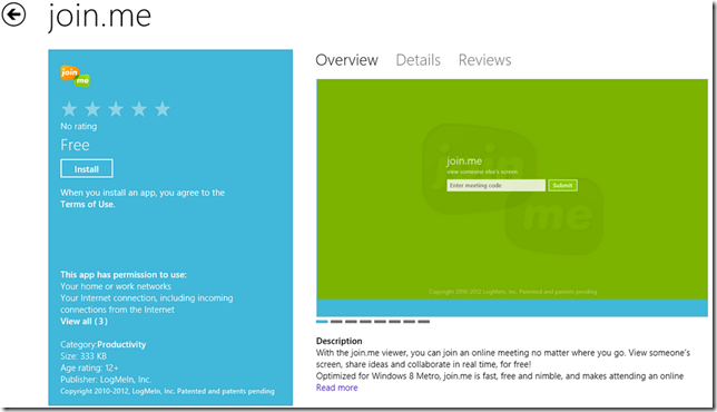 LogMeIn Inc.’s App “Join.me” is now in the Store – McAkins Online