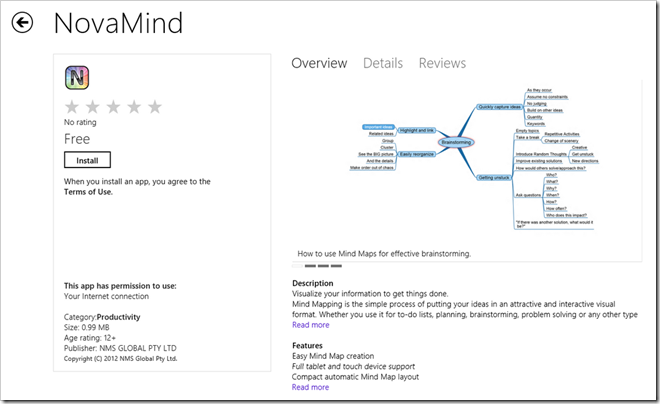 NovaMind Mind-mapping App is in the Store – McAkins Online