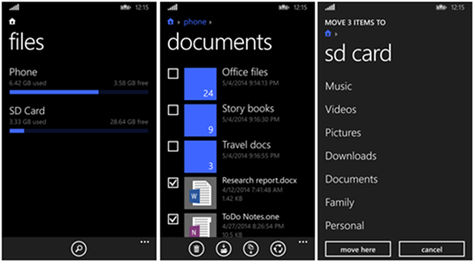 Windows Phone File Manager “Files” now in the Store – McAkins Online