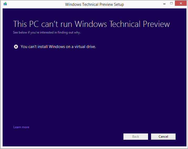 Microsoft still doesn’t support OS Upgrade of VHD-Boot – McAkins Online
